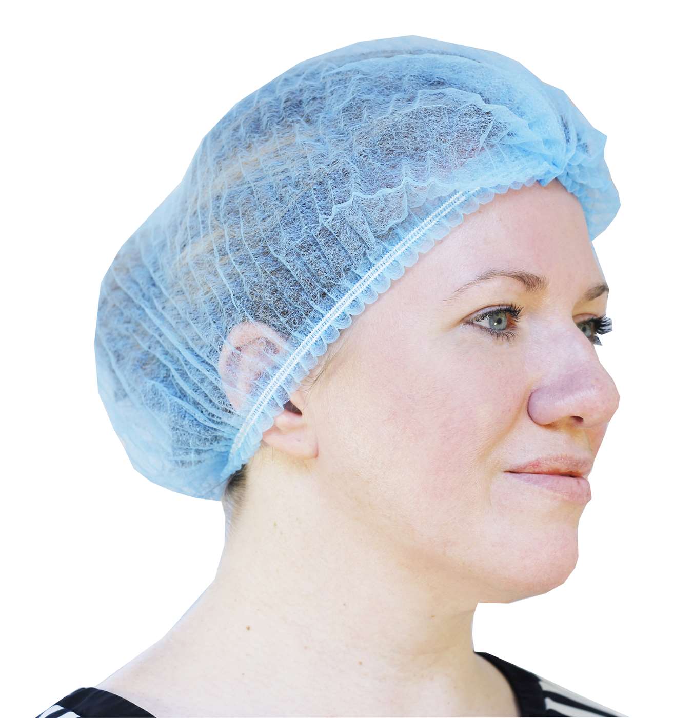 PRO Metal Detectable Blue Mob Caps